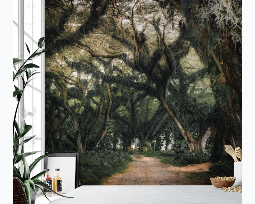 Tree Roots Wallpaper Mural • Wallmur®