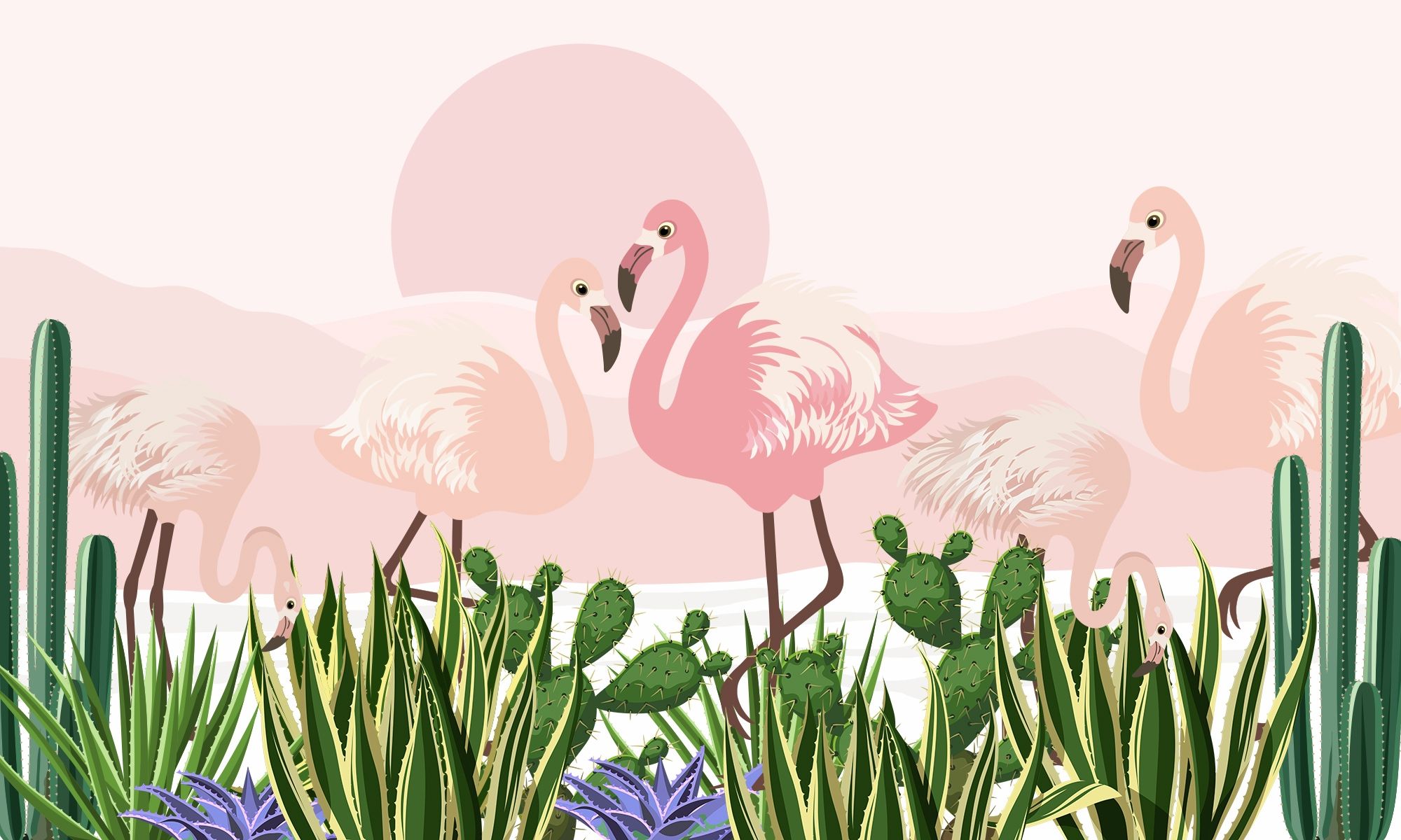 Flamingo Computer Wallpaper