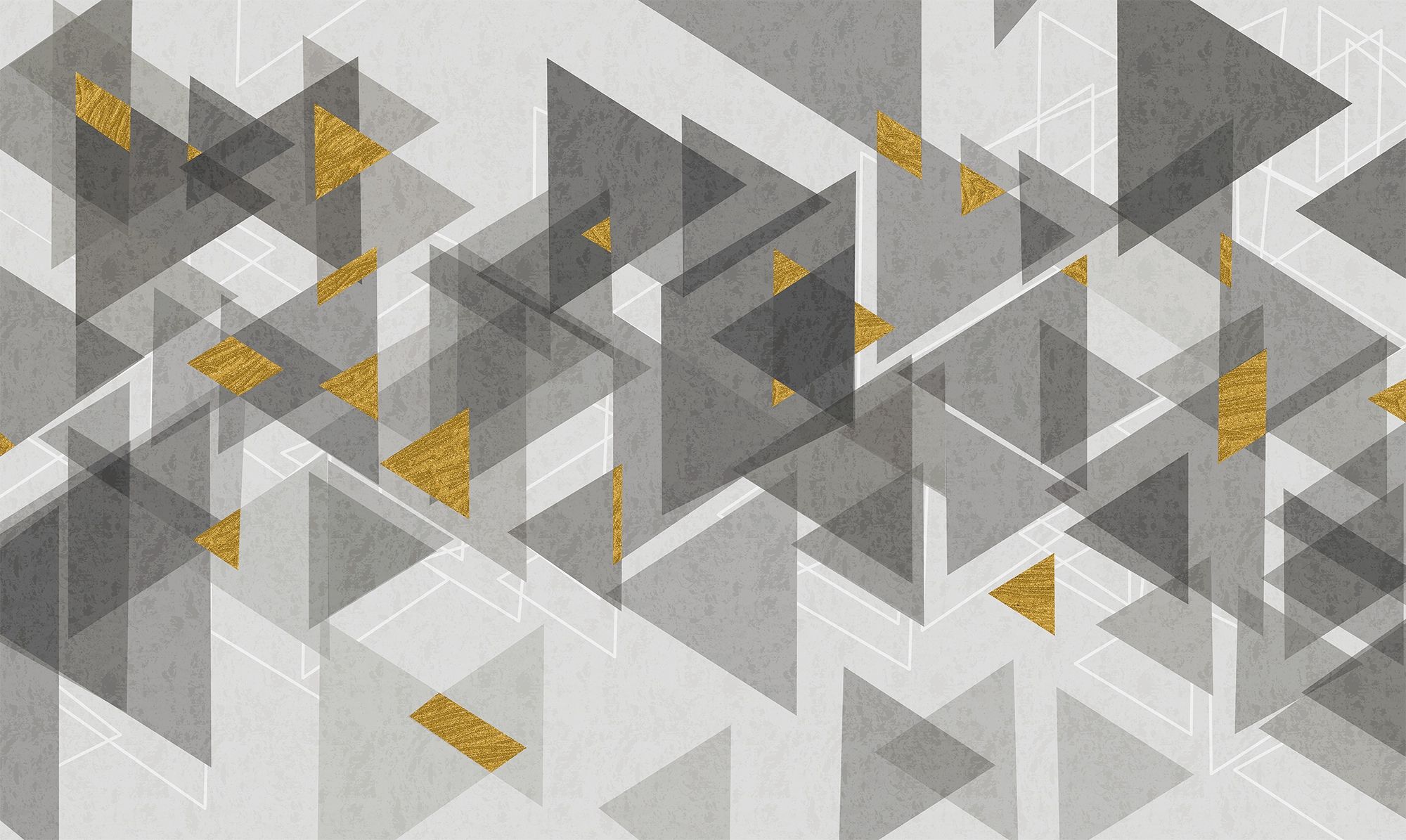 Triangle Geometric Pattern Wallpaper