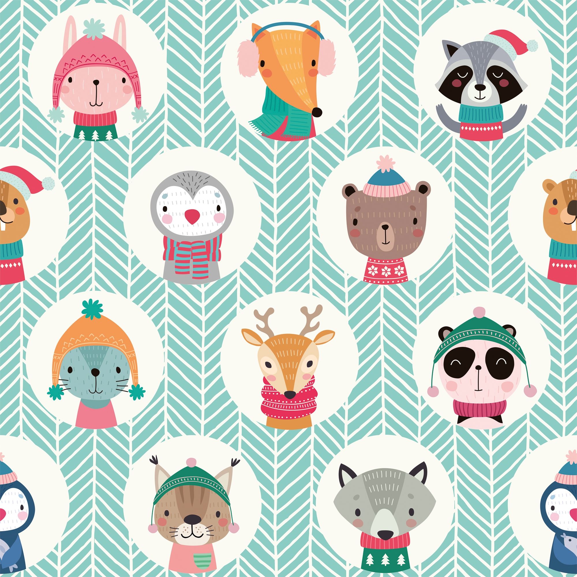 Winter Animal Wallpaper