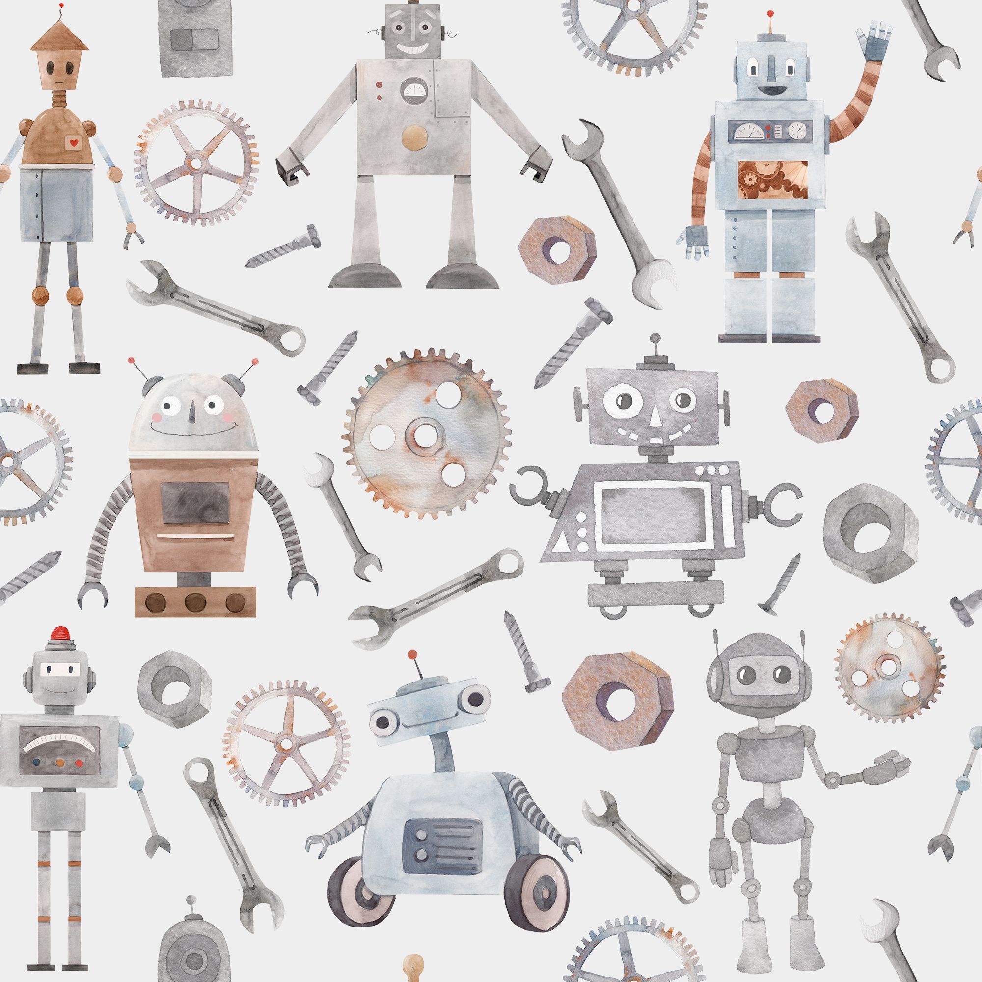 Robot Wallpaper Kids