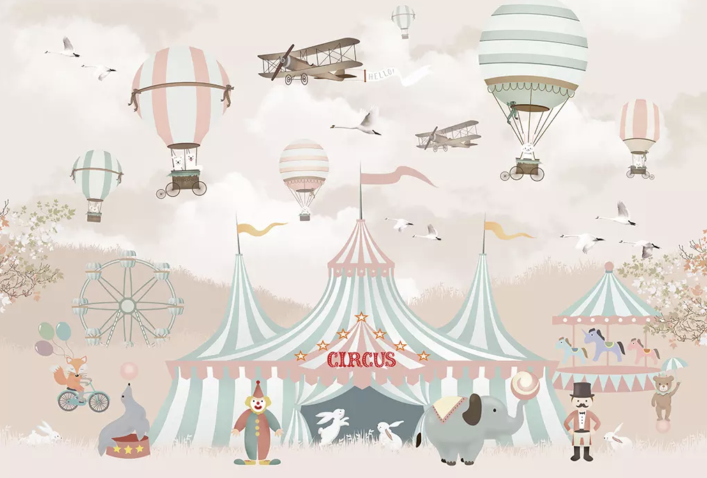 kids circus background