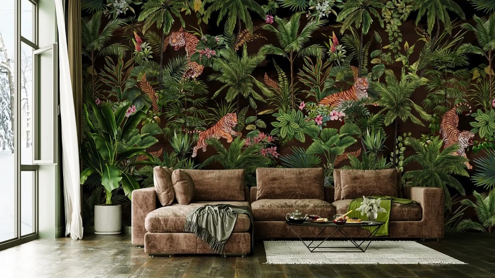 Tropical interior style. Principles of creating a tropical-style ...