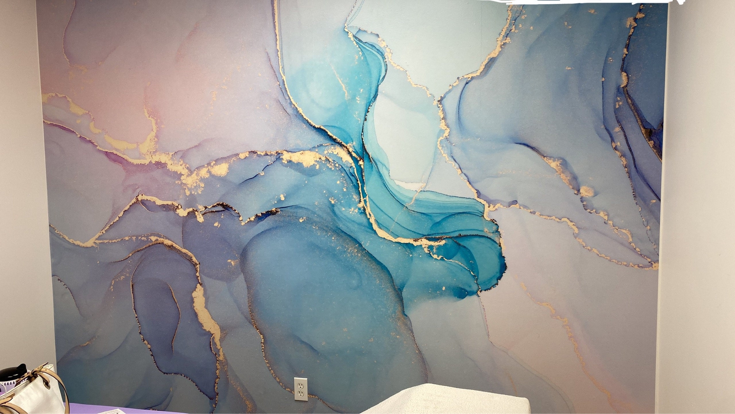 Abstract Art Marble Wallpaper Mural • Wallmur®