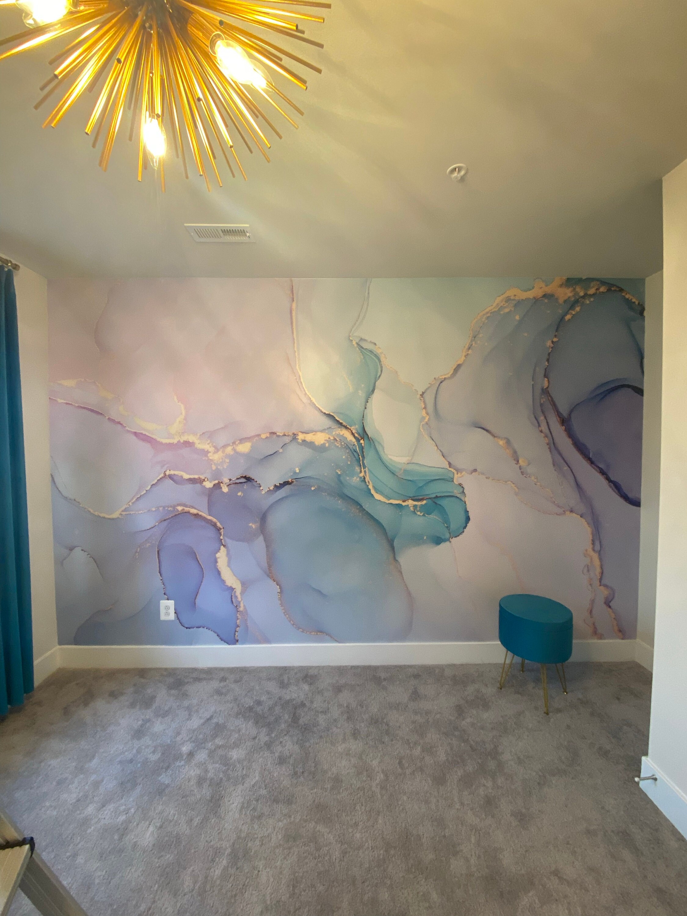 Abstract Art Marble Wallpaper Mural • Wallmur®